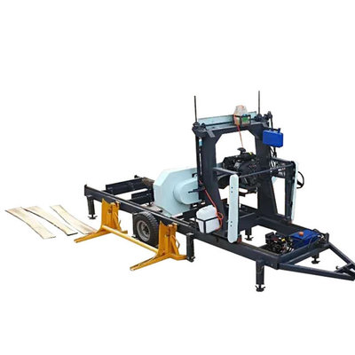 lumber factory mill hydraulic automatic horizontal band sawmill