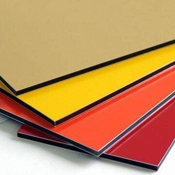 Solid color finish Aluminum composite panel up to 6000mm length