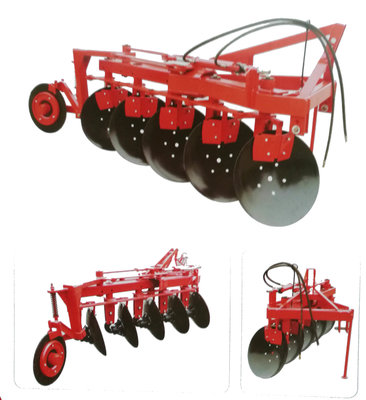 1LY(SX) series boron steel 3 point hydraulic reversible turning disc plough with 660mm disc diameter