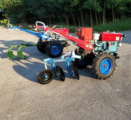 hand walking tractor with rotary tiller for farm usage