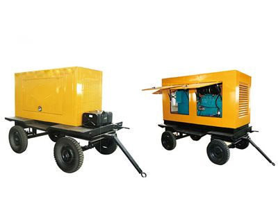 14kw(18kva) portable Perkins diesel generator with stanford alternator