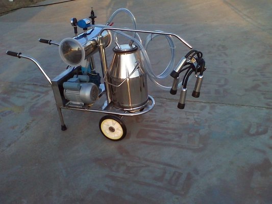 XD32B Single Bucket and Vacuum Pump Electric motor-driven mobile milking machine